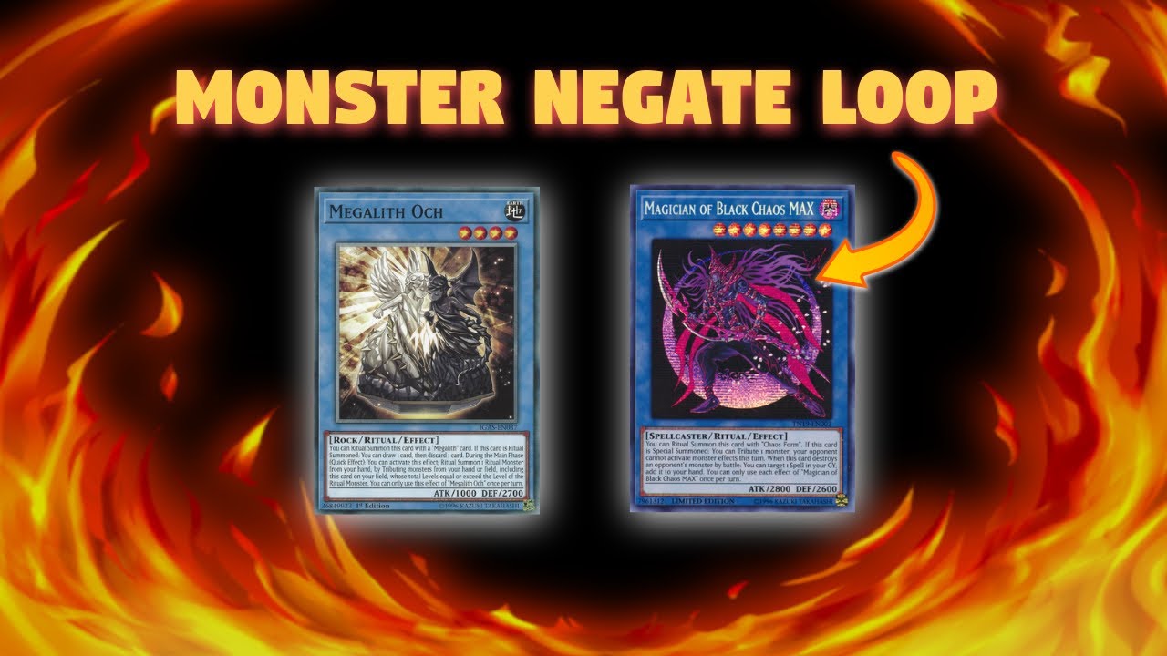 Monster Negate Loop! Megalith Deck Profile! + COMBO! | March 2020 - YouTube