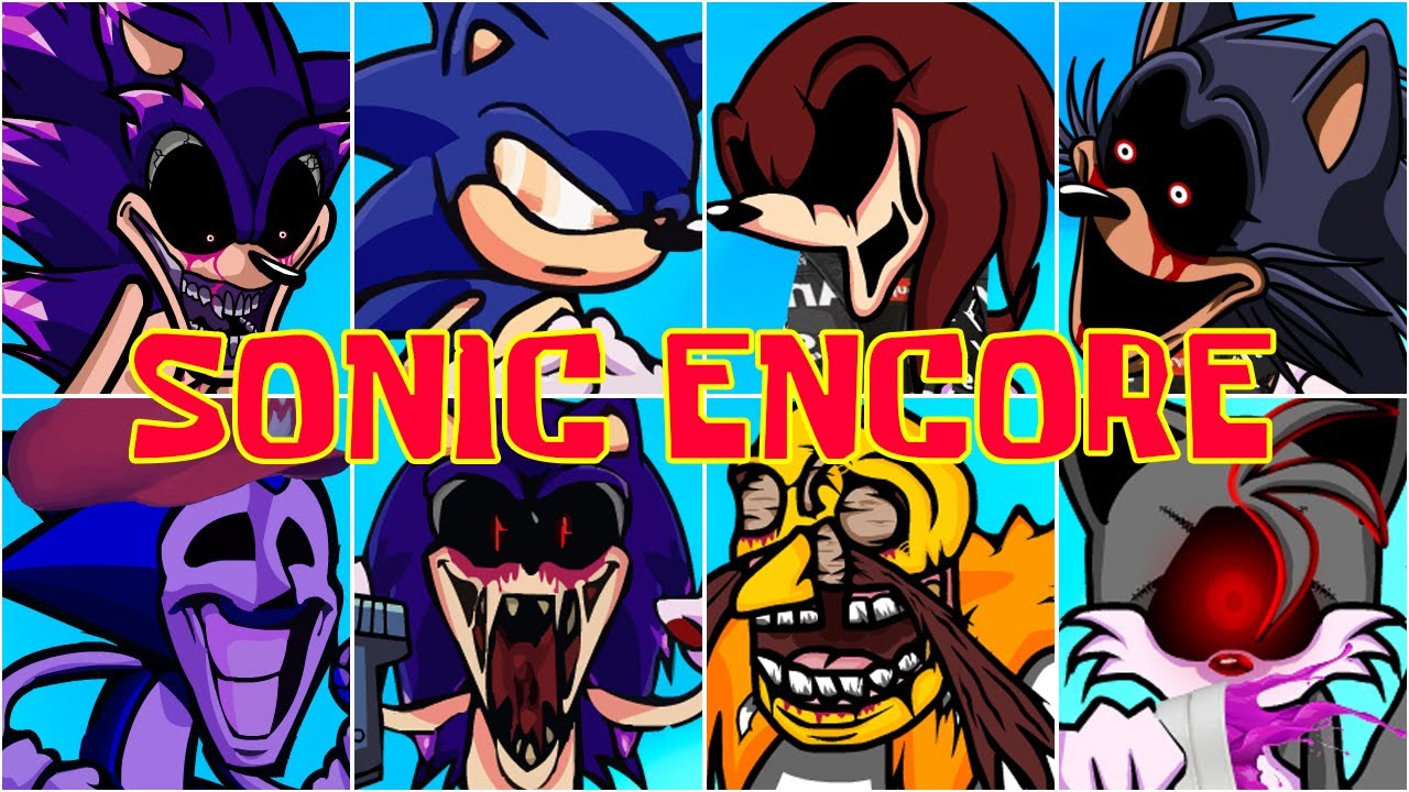 Friday Night Funkin' VS SONIC ENCORE FULL WEEK (FNF Mod/Hard/Sonic the ...