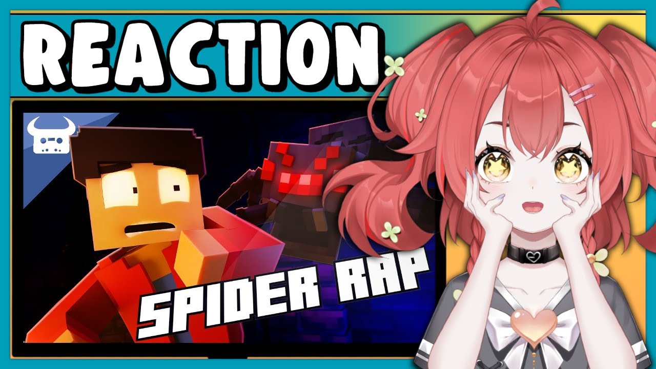 Sly, Cute SPIDER!! (MINECRAFT SPIDER RAP | Reaction) - YouTube