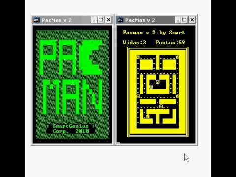 [Batch Game] Pacman v 2 - by SmartGenius - YouTube