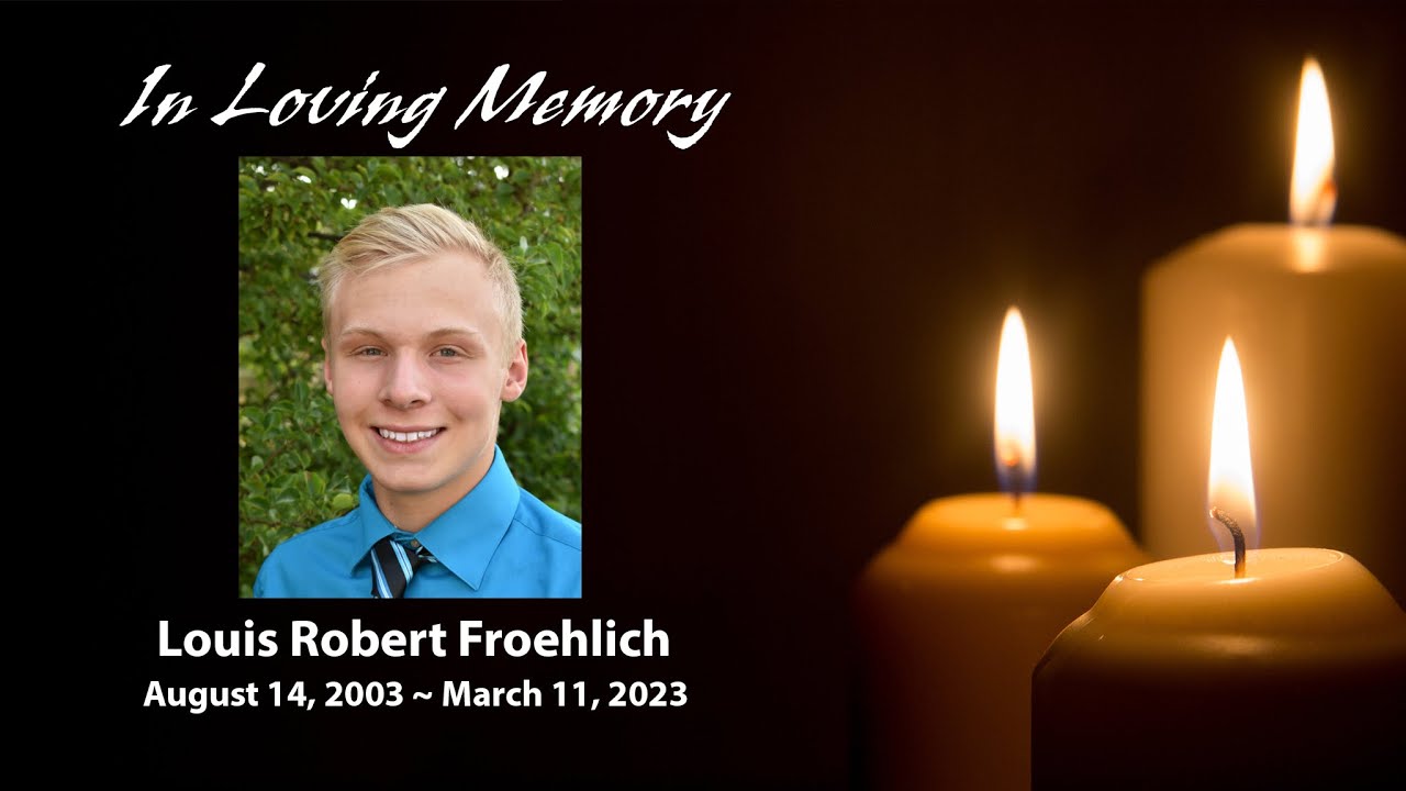 Louis Robert Froehlich Funeral Mass (3/25/2023) - YouTube