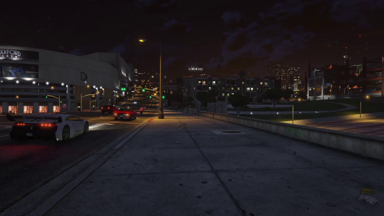 Grand Theft Auto 5 night city 2020 - YouTube