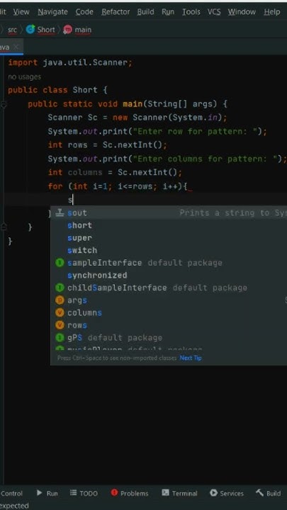Hollow Rectangle Pattern Youtube