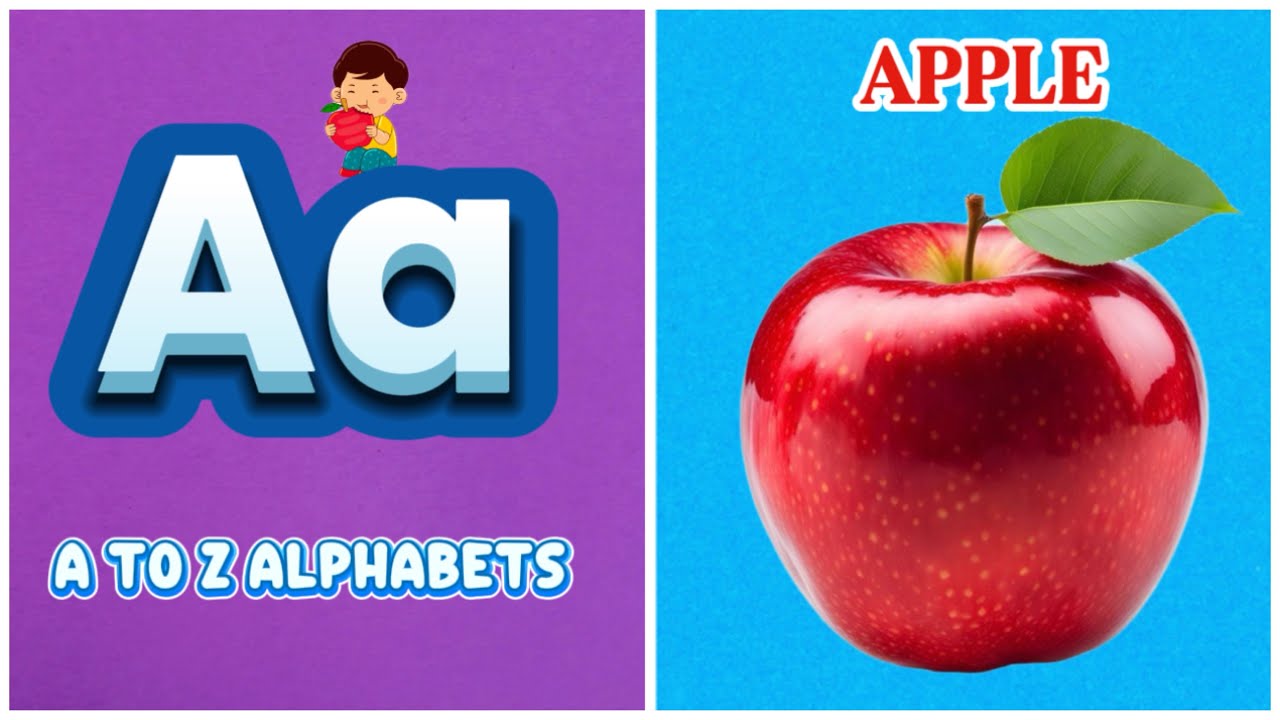Phonics Song 2 With Two Words in 3D || A for Airplane || ABC Alphabet Songs & Sounds 301 - YouTube