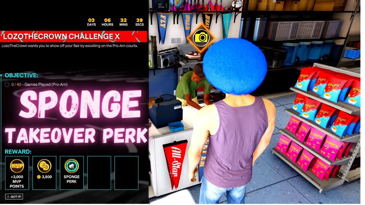 HOW to UNLOCK SPONGE TAKEOVER PERK NBA 2K23! - YouTube