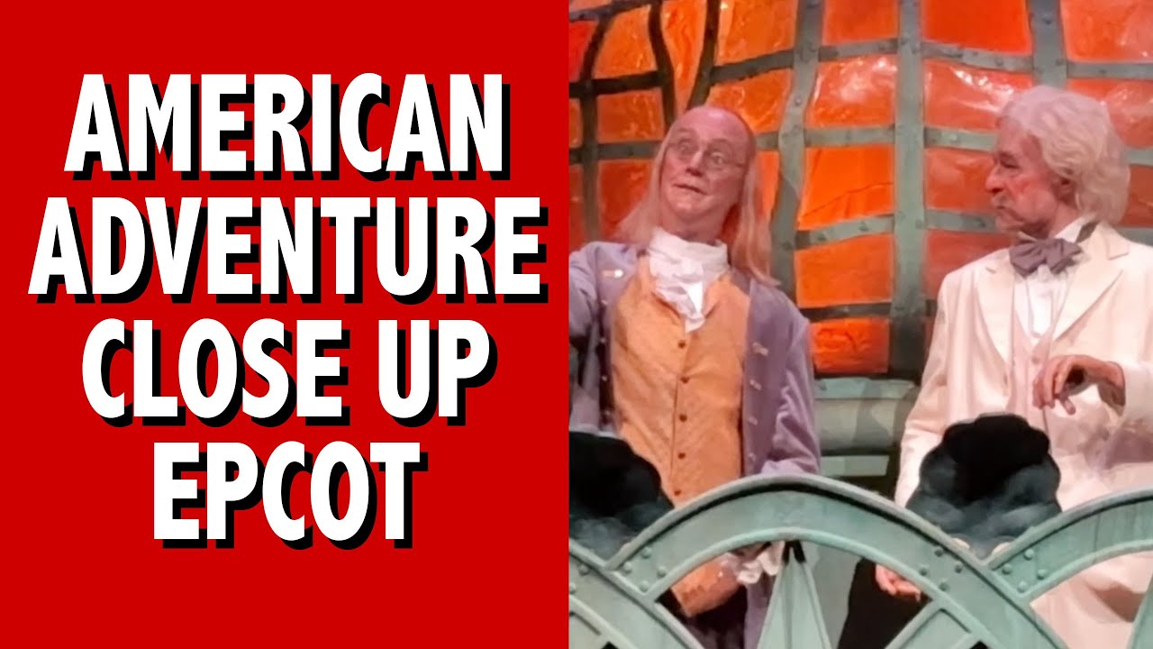 American Adventure Close Up Epcot Walt Disney World - YouTube