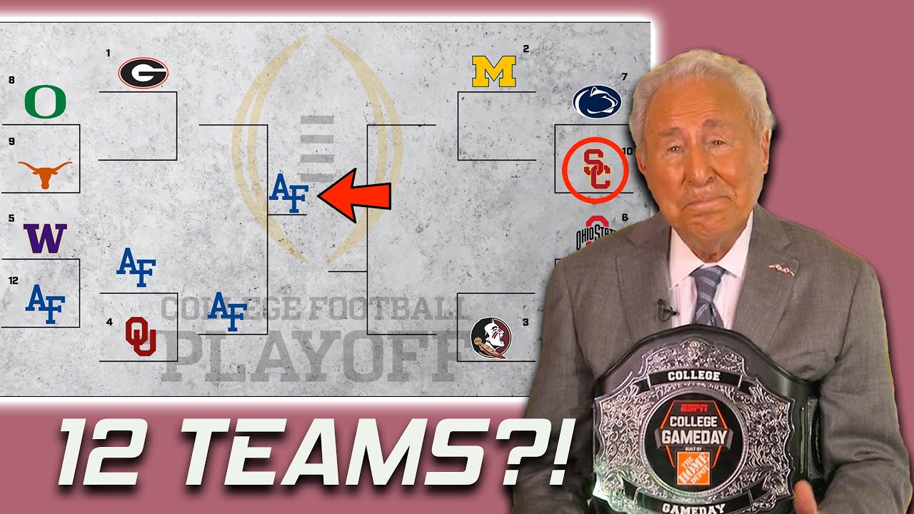 A 12-team College Football Playoff in 2023 would be WILD | Projected ...