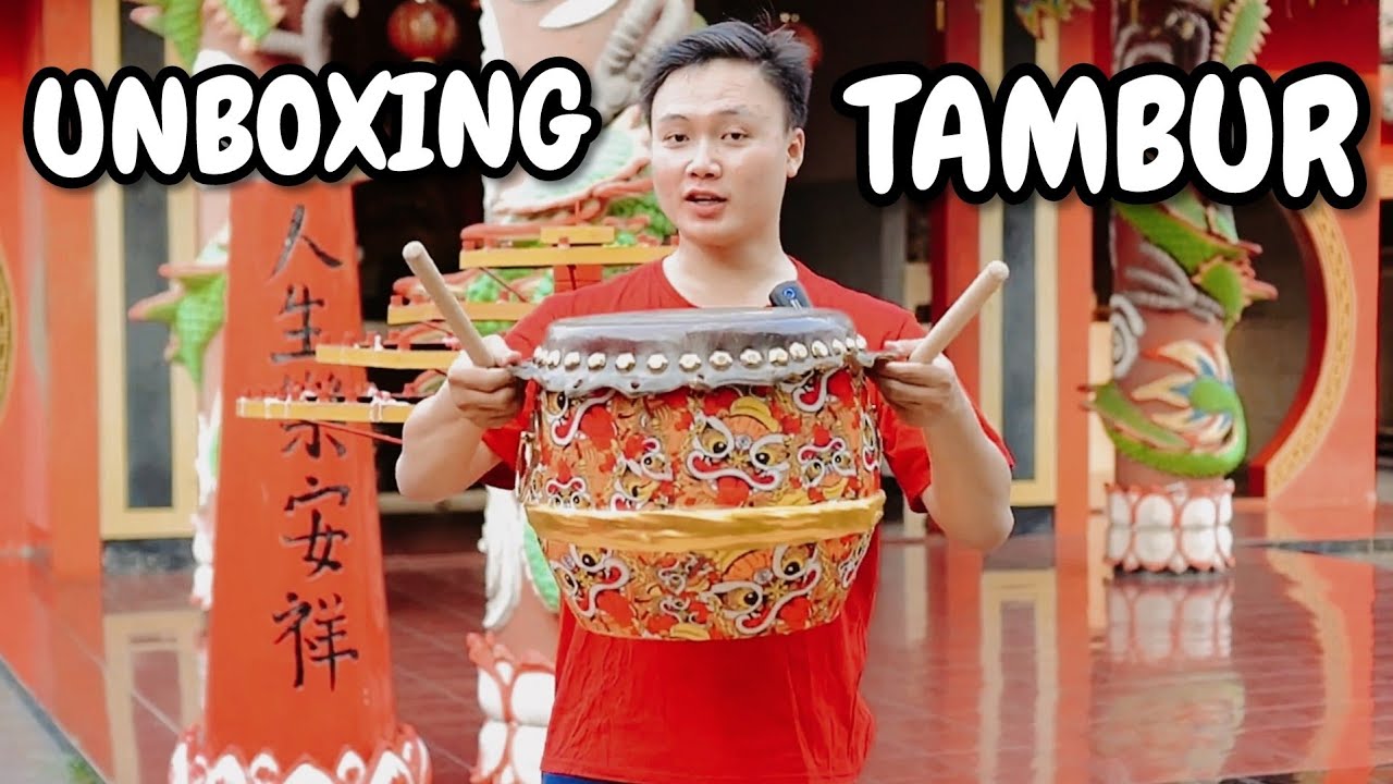 KELOVLOG - UNBOXING TAMBUR BARONGSAI MINI | KECIL-KECIL TAPI SUARANYA WOWW BANGET GUYS!! - YouTube