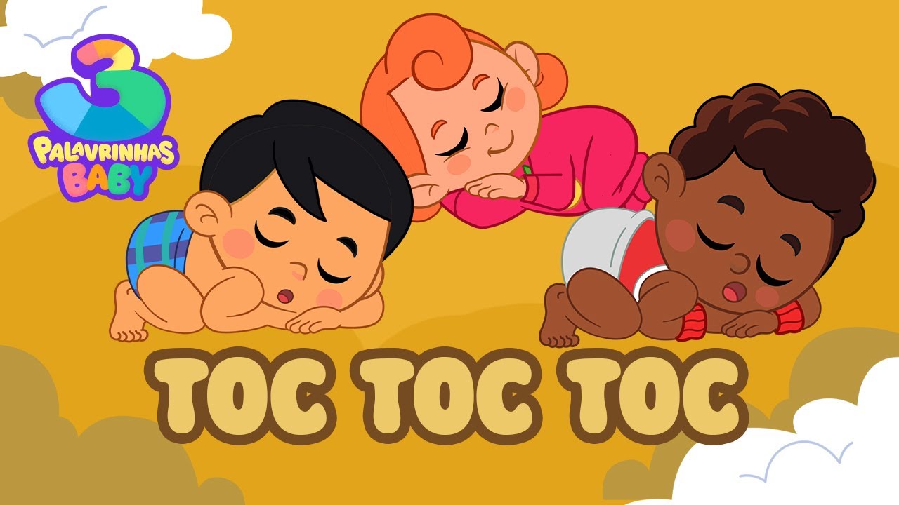 Toc Toc Toc (Ruído Marrom) - 3 Palavrinhas Baby | Conforto e Aconchego Para Bebês - YouTube