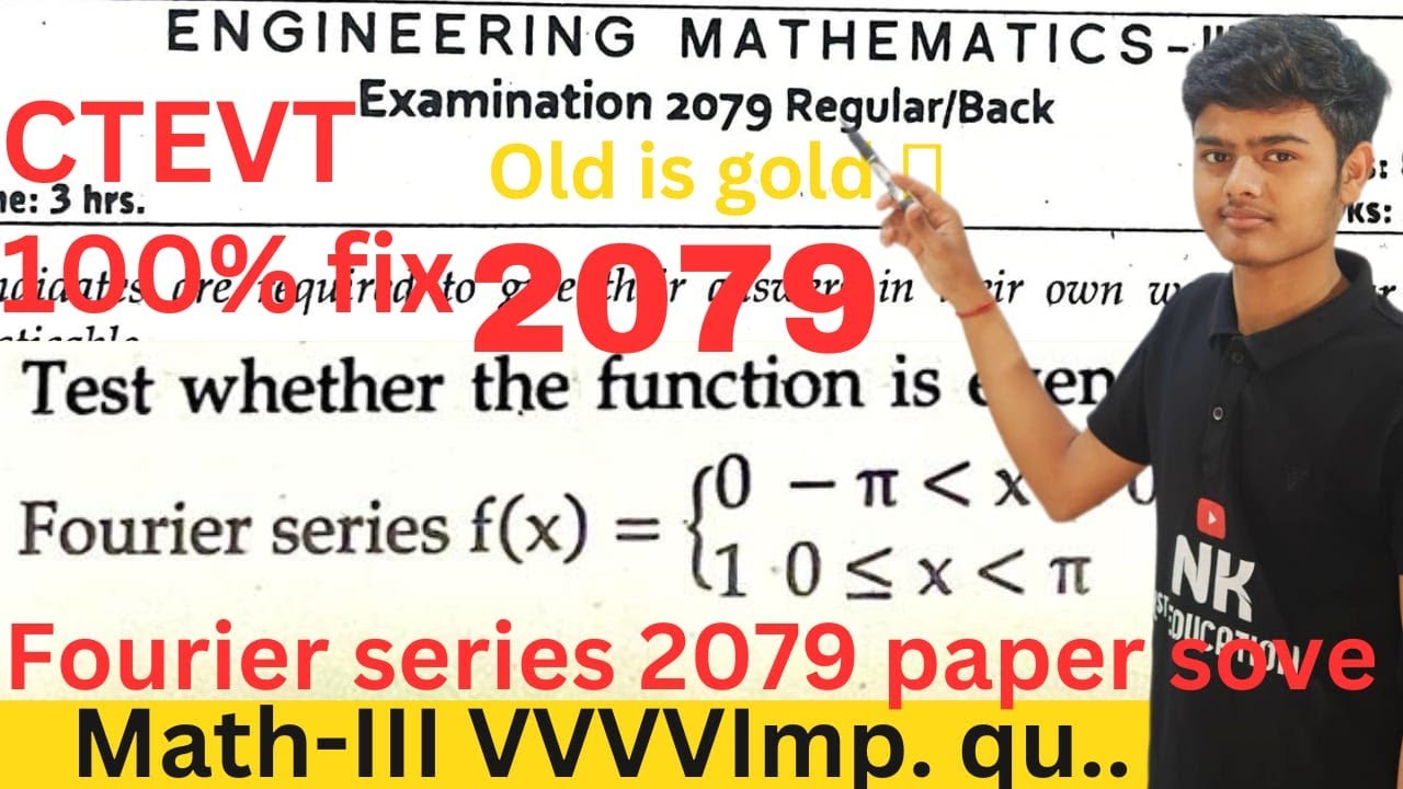 3rd sem engineering mathematics important questions || find the ...