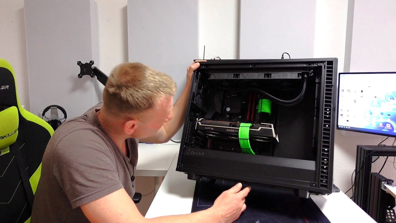 Der Gaming PC Atomic Green in 2022 - Ryzen 7 5800X RX 6700 XT - YouTube