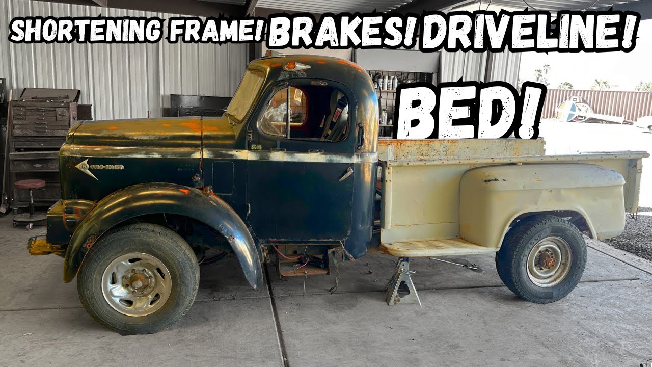 Turning an ABANDONED ‘50s big rig into a Cummins powered drag truck for ...