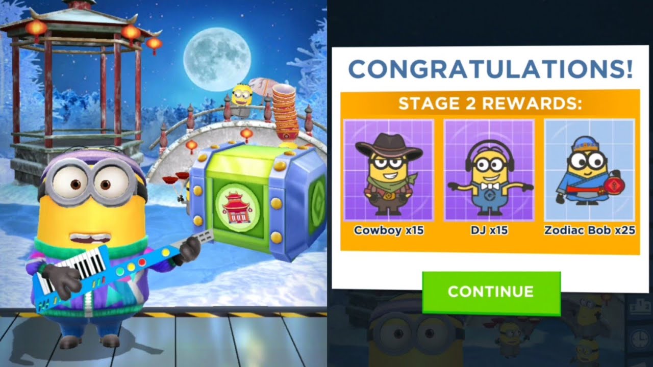 House of flying minions Stage 2 reward | Minion rush | - YouTube