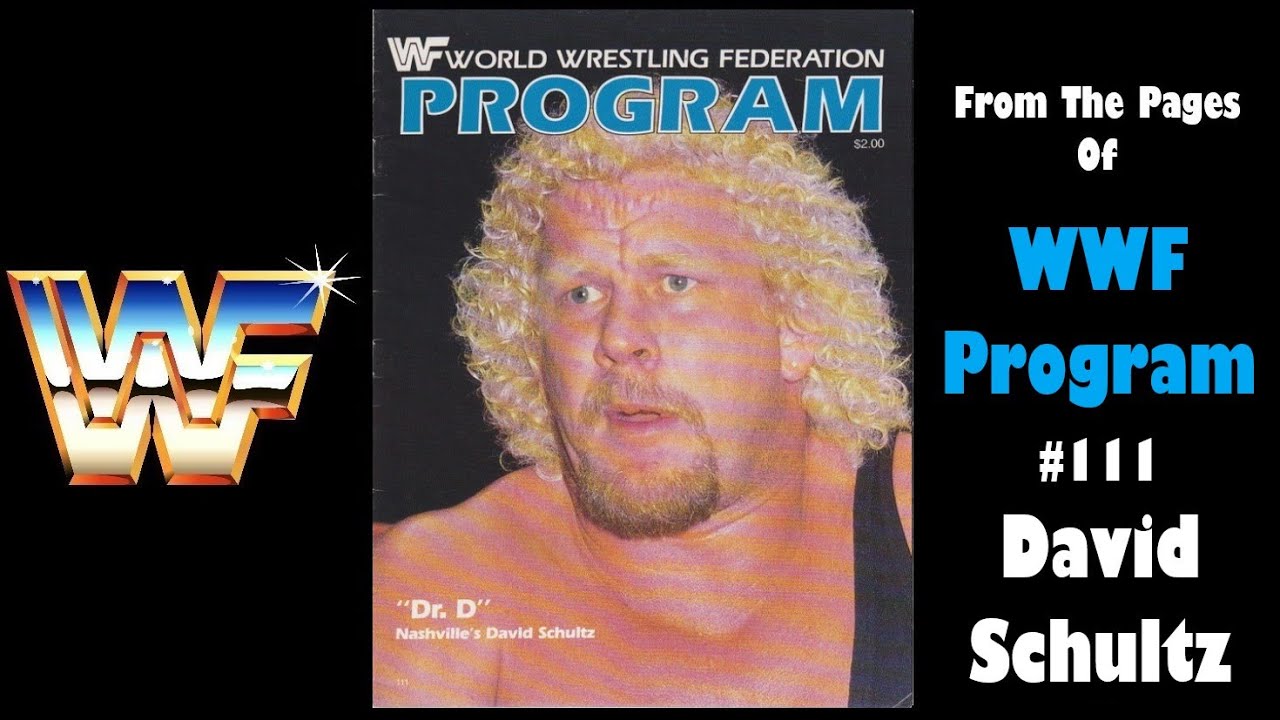 WWF Program #111 "Dr. D" David Schultz Cover - YouTube