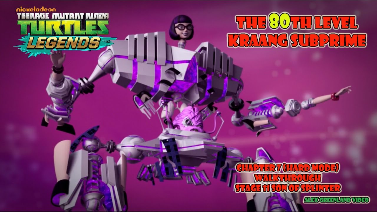 TMNT Legends - Chapter 7 (Hard Mode) - Walkthrough - Stage 11 - YouTube