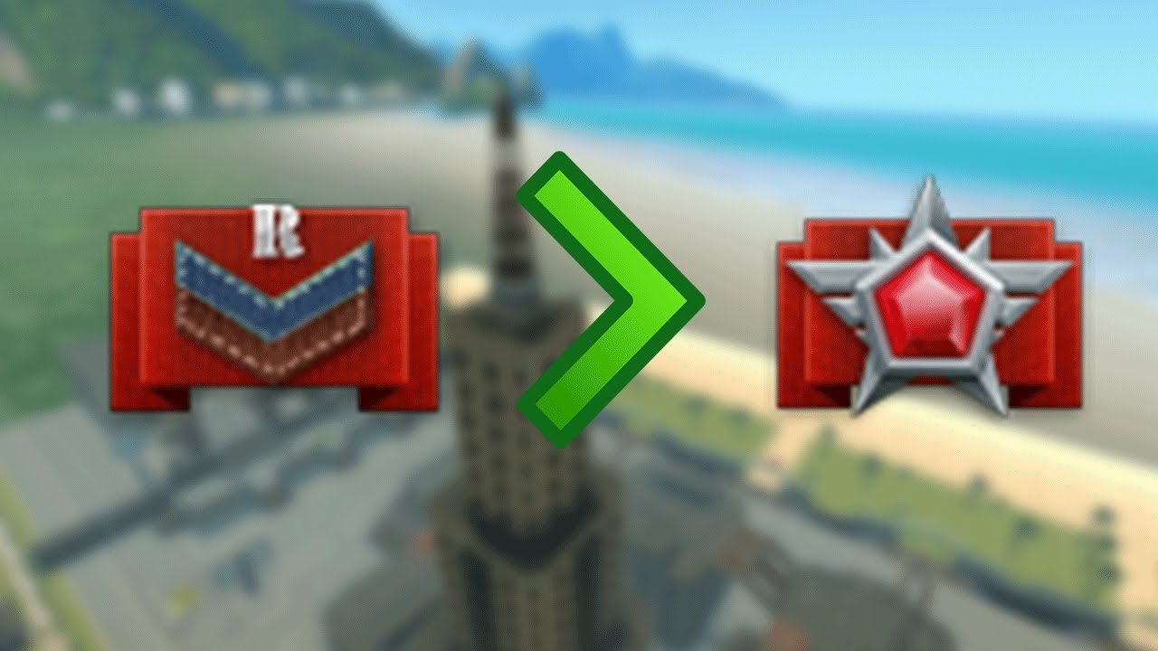 Tanki Online All My Rank Ups!? - YouTube