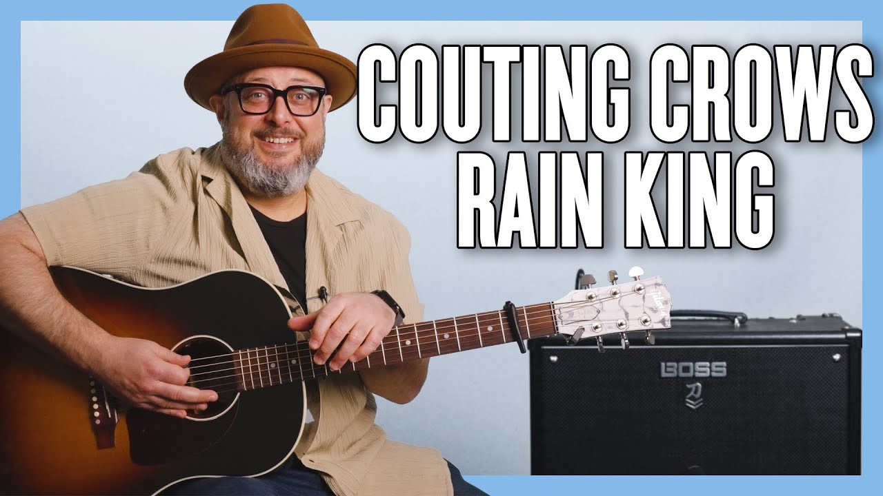 Counting Crows Rain King Guitar Lesson + Tutorial - YouTube