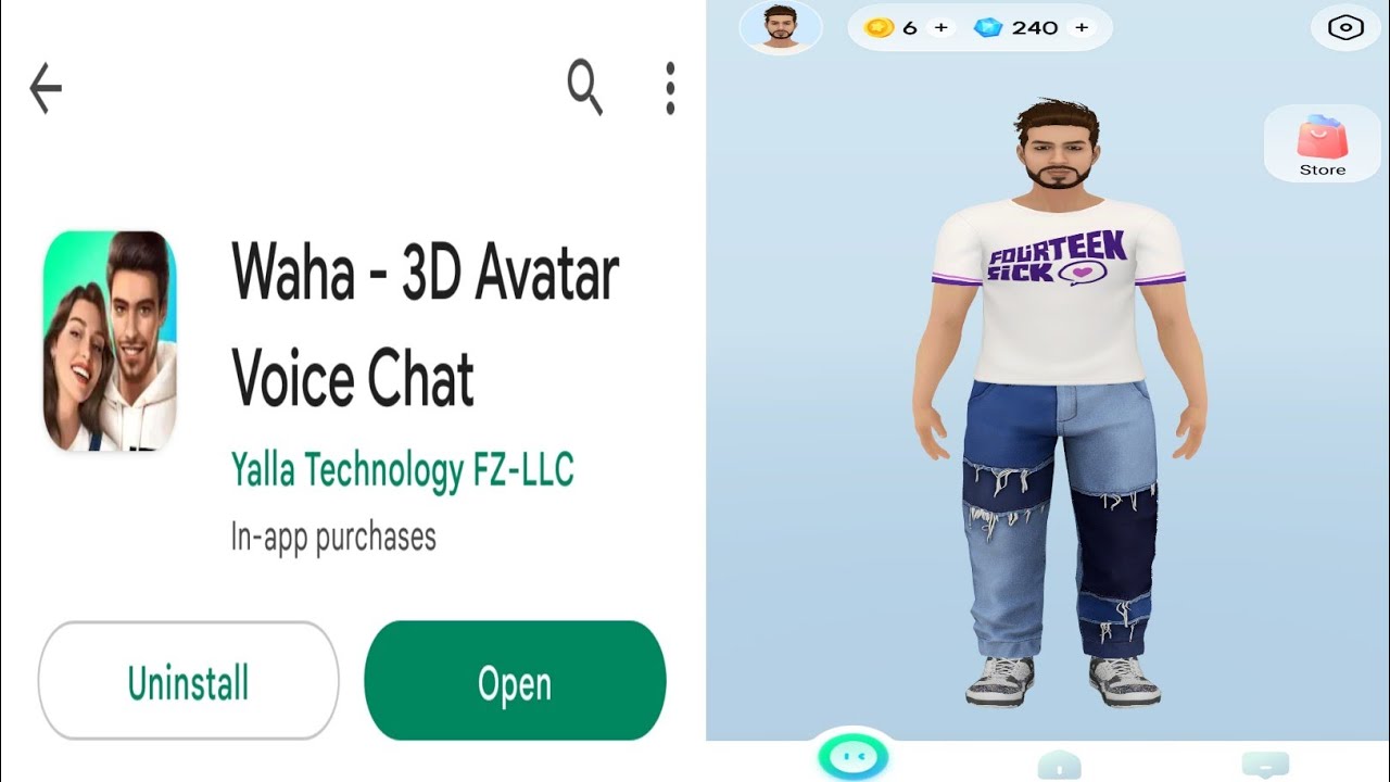 Voice Chat & Text With Girls & Boys | Virtual world | Waha | Hangout ...