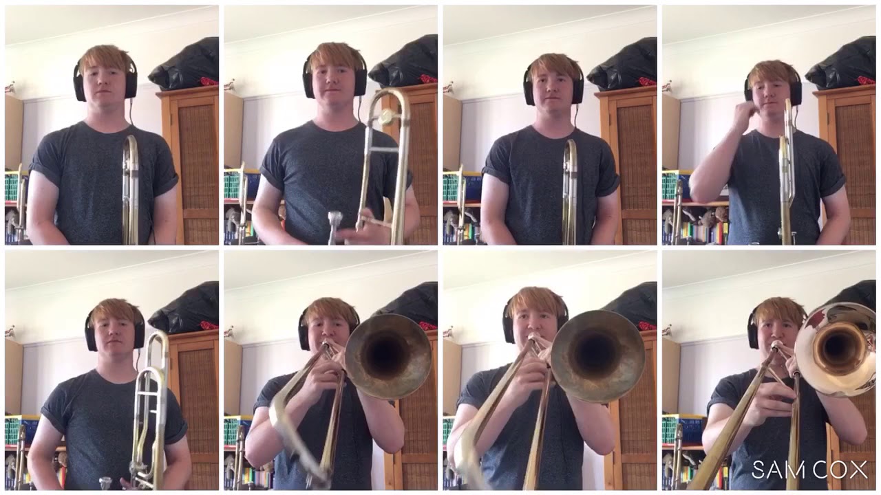 The Avengers Theme Trombone Octet - YouTube