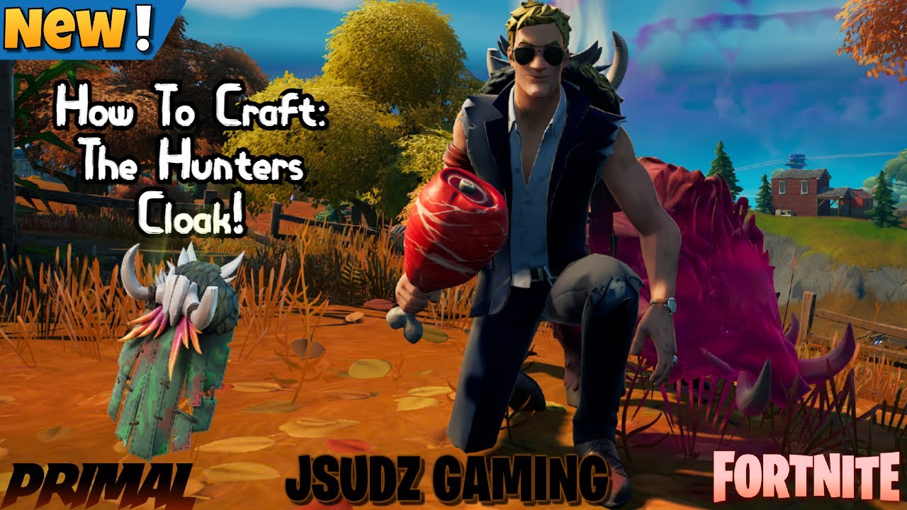 *NEW*How To Craft The Hunters Cloak In Fortnite Season 6!! - YouTube