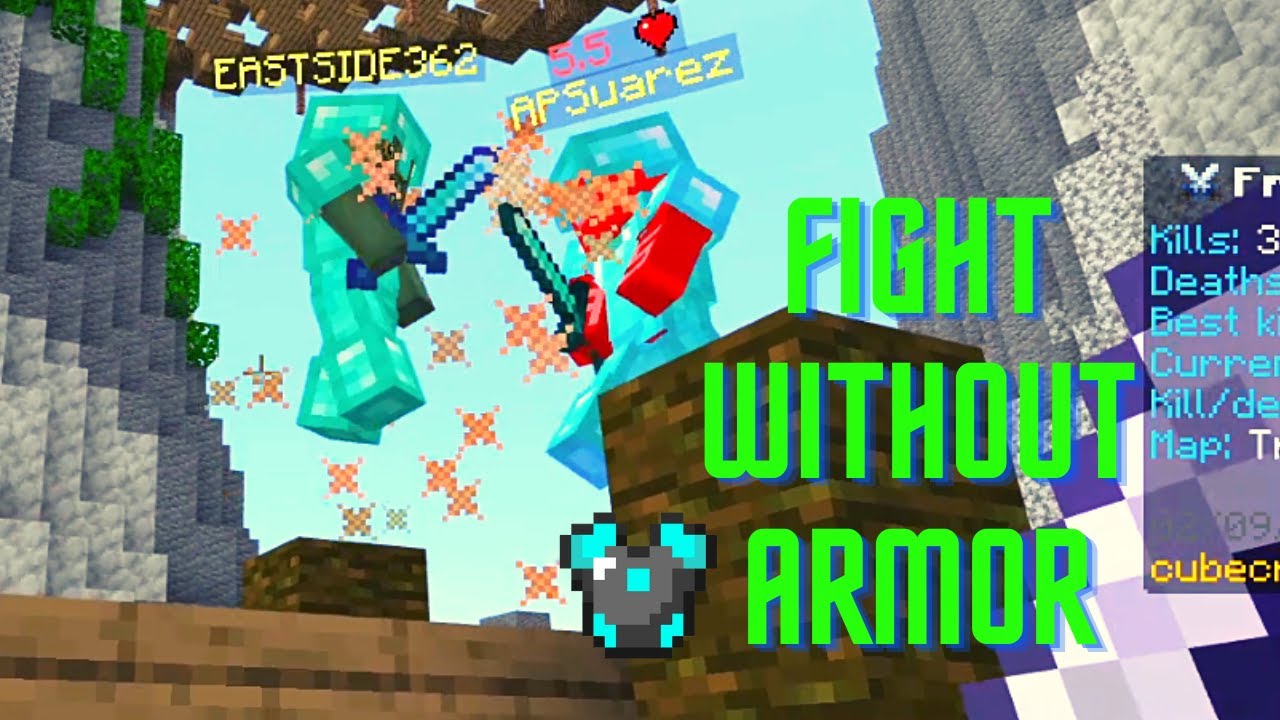 Can You Beat In Minecraft Battle Arena Without Armor ? | Solo Bite ...