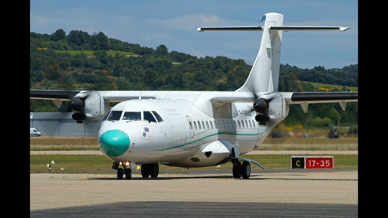 Chalair by Regourd Aviation ATR42 F-GVZJ at Avignon Provence Airport ...