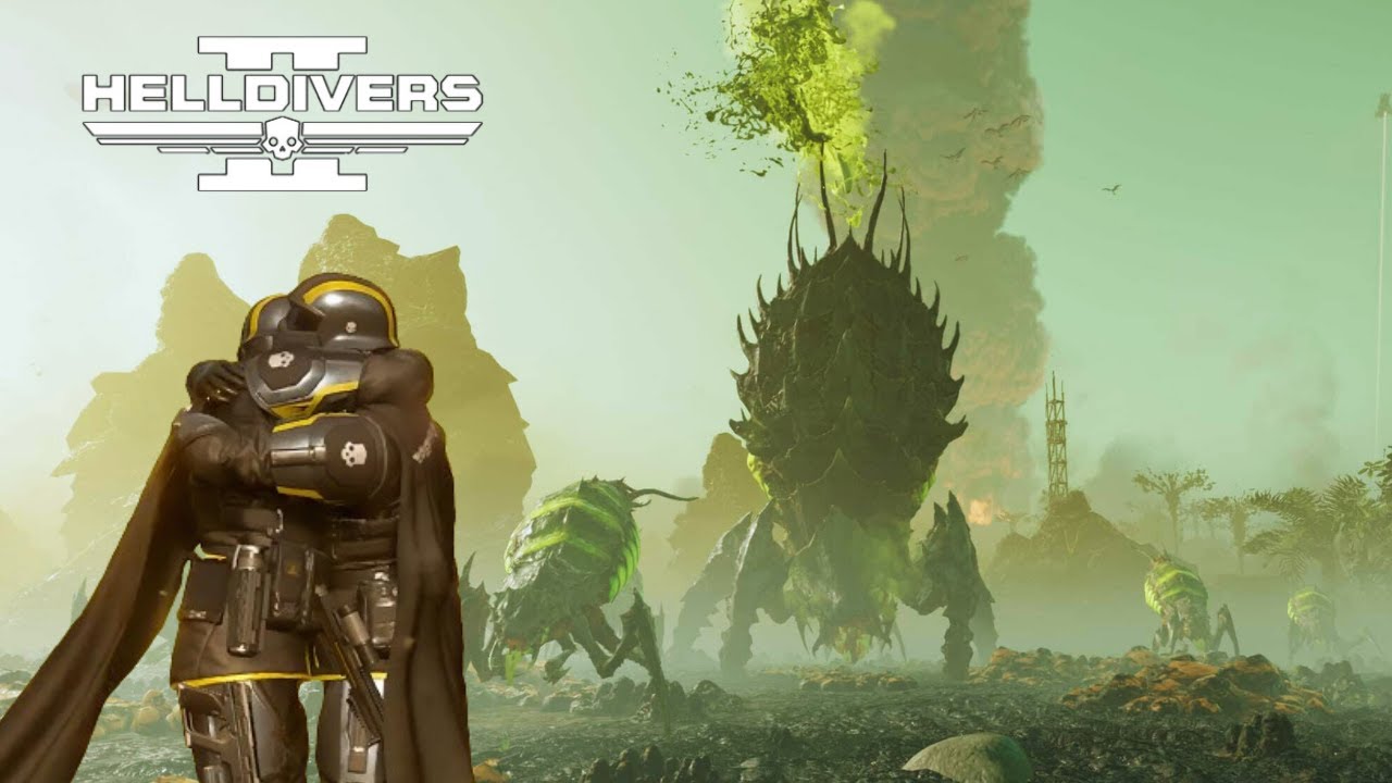 HELLDIVERS 2: When your Helldiver Wants to Hug Everything - YouTube