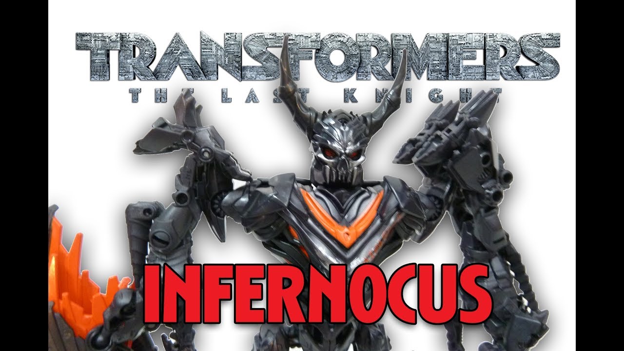 TRANSFORMERS THE LAST KNIGHT INFERNOCUS COMBINER REVIEW - YouTube