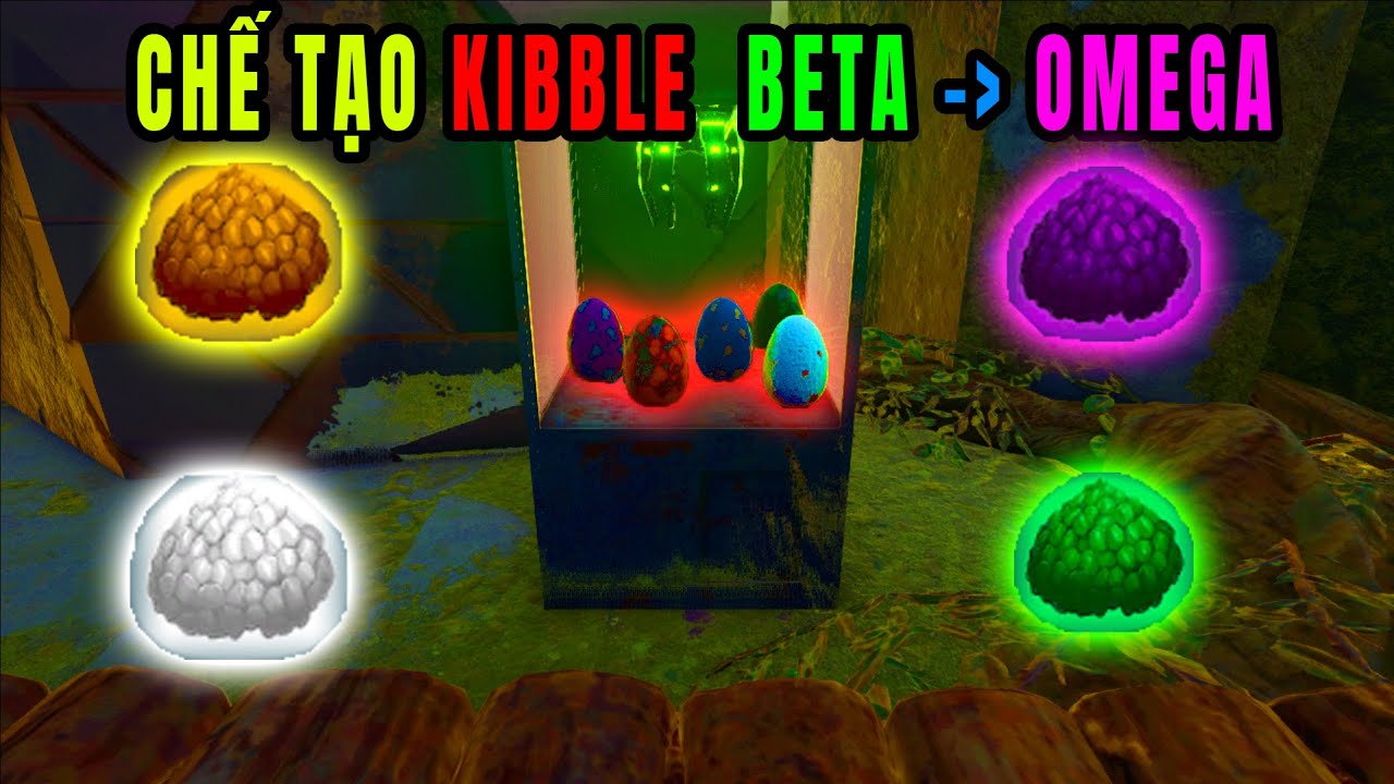 ARK:OMEGA #6 - Mình Đã Tìm Ra Cách Chế Tạo KIBBLE Từ Beta Đến Omega ...