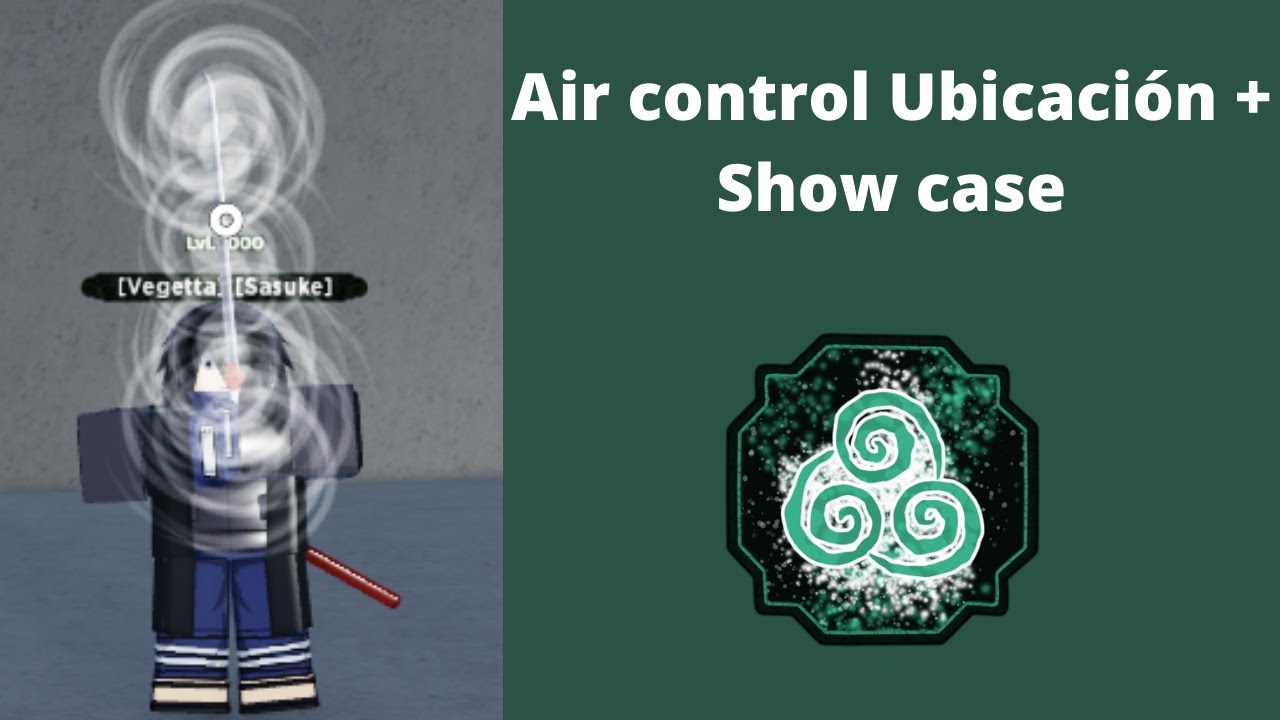 Air control Ubicación + Showcase Shindo Life | Roblox - YouTube