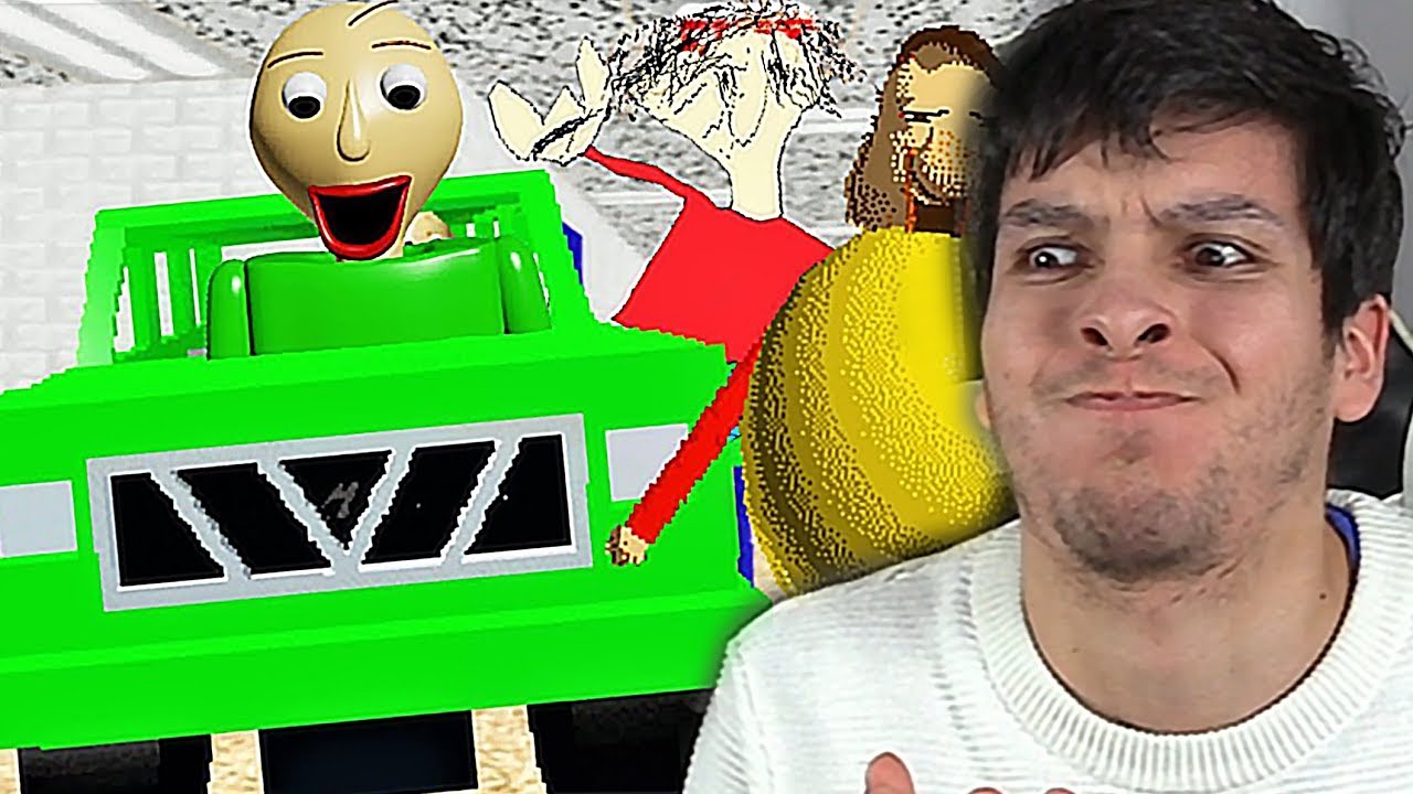 DESCUBRO EL NUEVO AUTO DEL PROFESOR BALDI !! WTF - Baldi's Basics In ...