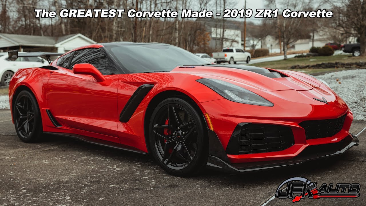Is The 2019 ZR1 Corvette The BEST Corvette Ever Made? Last Year of ...