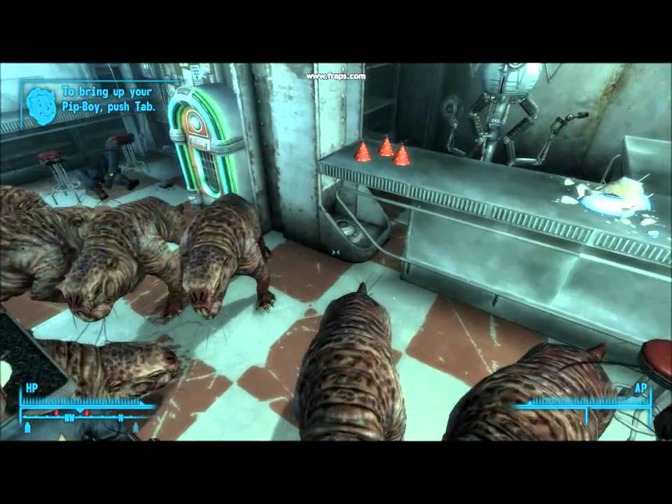 Mole Rats at Your Birthday Party - Fallout 3 - YouTube