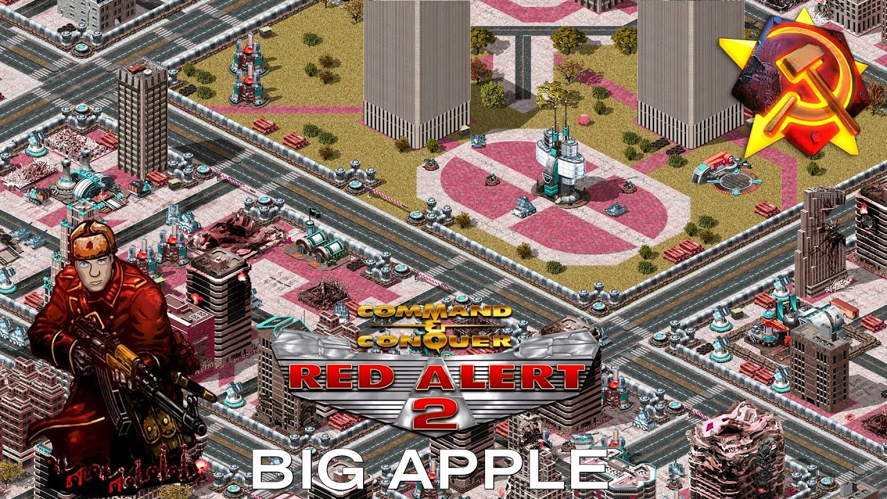 Red Alert 2 Remake - MadHQ Series - Soviet Mission 3 : Big Apple - YouTube