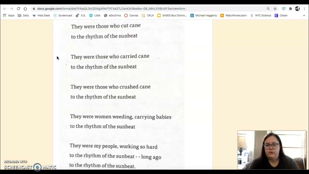 4th Grade CKLA ELA - Unit 3 Lesson 15 Poetry: Unit Assessment - YouTube