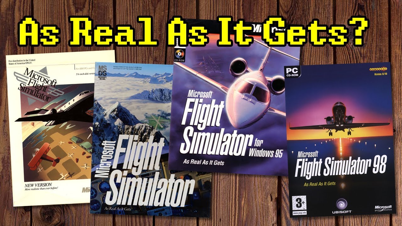 How realistic was Microsoft Flight Simulator in the 90s? - YouTube