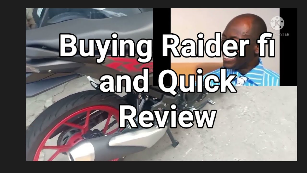 Buying Raider fi 150 and quick Review - YouTube