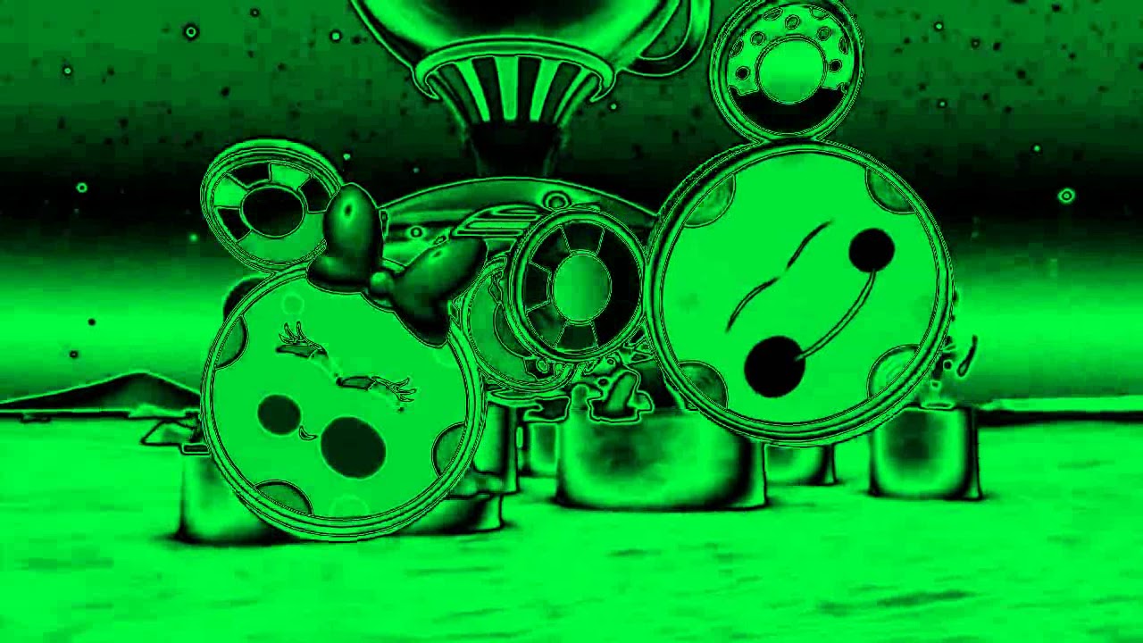 Mickey Mouse Space Hot Dog Dance Green Alien Effect - YouTube