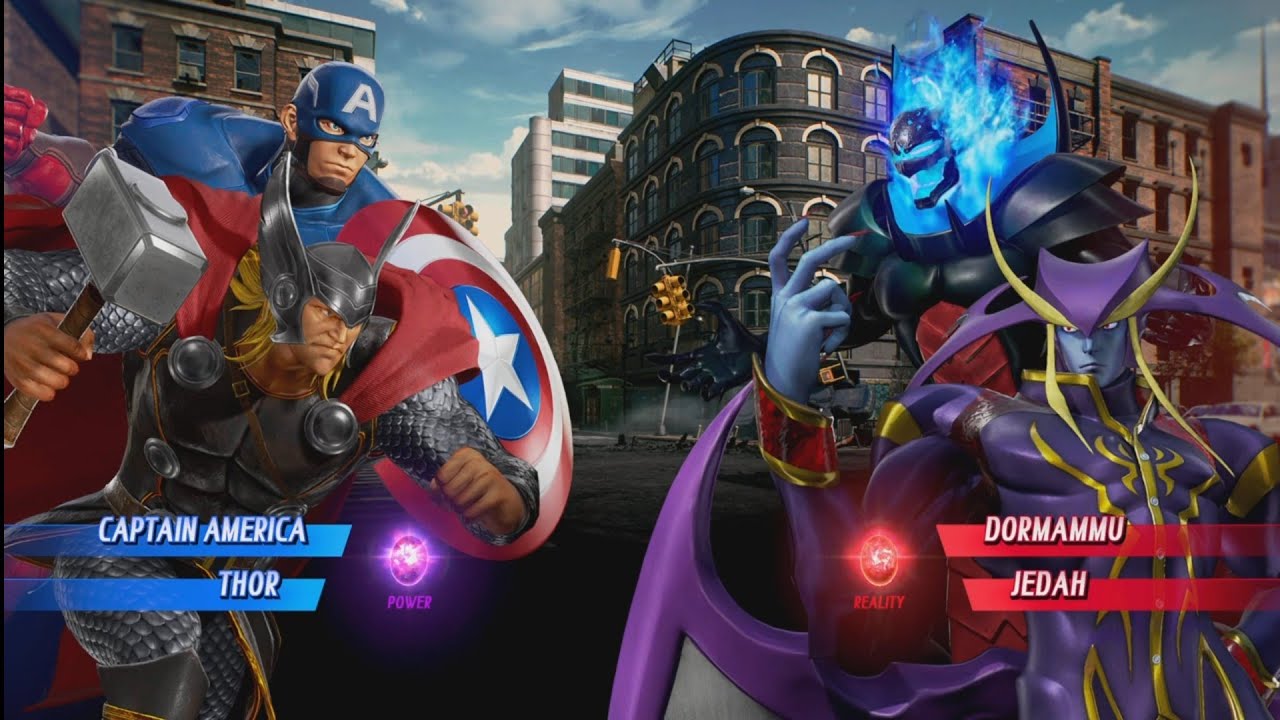 Marvel VS Capcom Infinite | Captain America | Thor VS Dormammu | Jedah ...