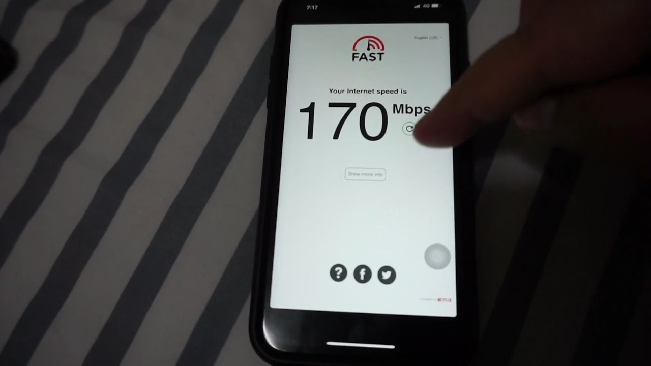 Starhub 4G Network speedtest - FAST - YouTube