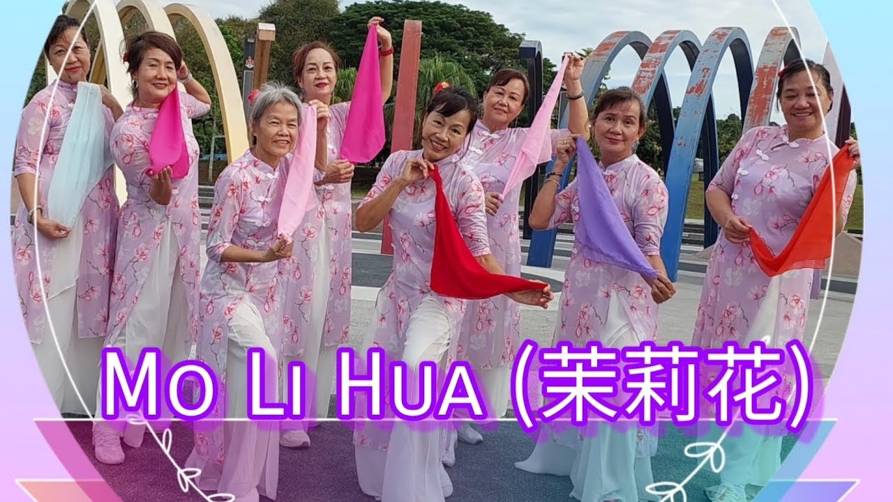 Mo Li Hua (茉莉花) Line Dance [Choreo: Molly Yeoh (MY), August] - YouTube