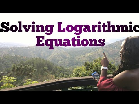 SOLVING LOG EQUATIONS WITH SAME BASES (LOGARITHMIC EQUATIONS) - YouTube