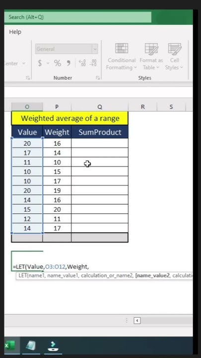 Let Formula In Excel Excelformula Youtube