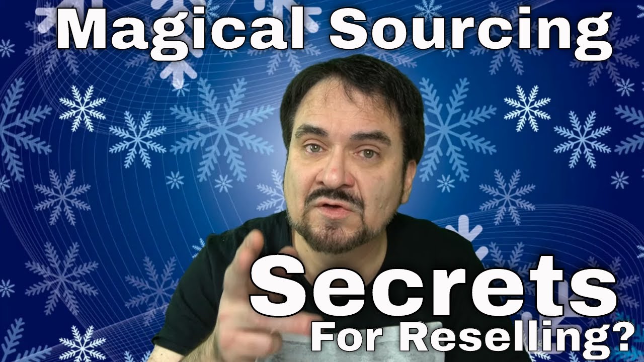 What's my magical sourcing secret for reselling - YouTube
