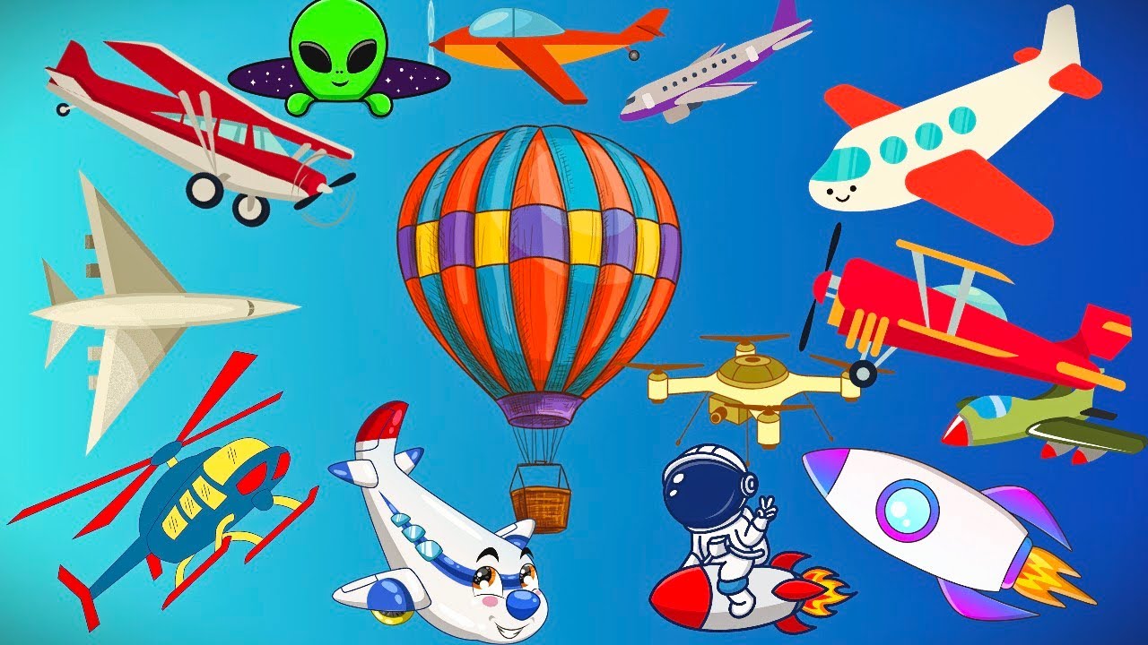 15 names of Air transport in English with sounds |Air transportation| # ...
