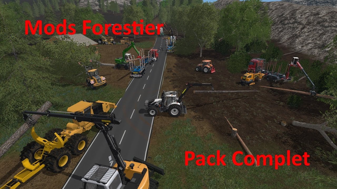 Fs17/ Mods Forestier en veut tu en Voilà !!! ( Pack Complet) - YouTube