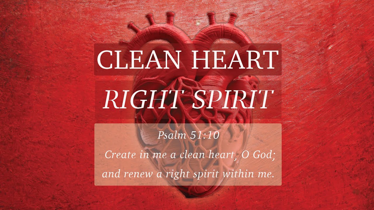 Clean Heart, Right Spirit: God With Us: Part 1 - YouTube