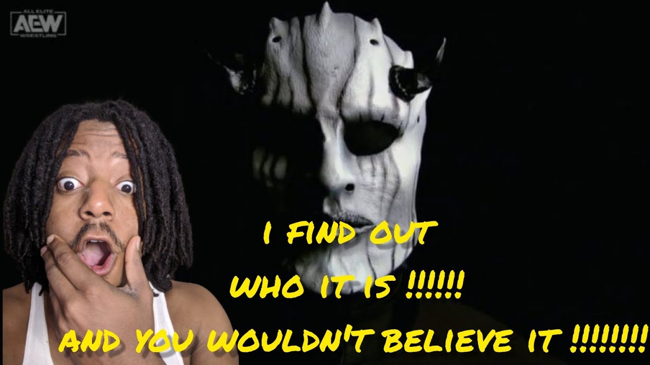 WHO IS BEHIND THE DEVIL MASK IN AEW??????? - YouTube