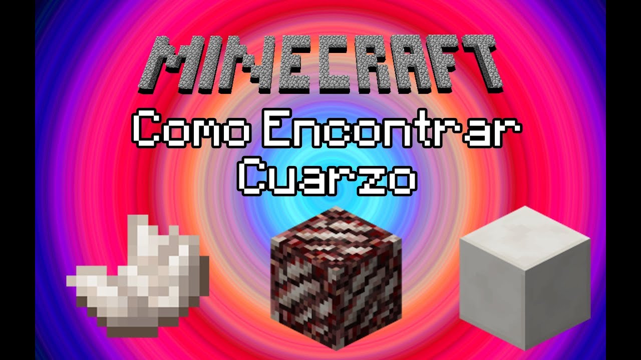 Minecraft - Cómo Encontrar Cuarzo Rápidamente - YouTube