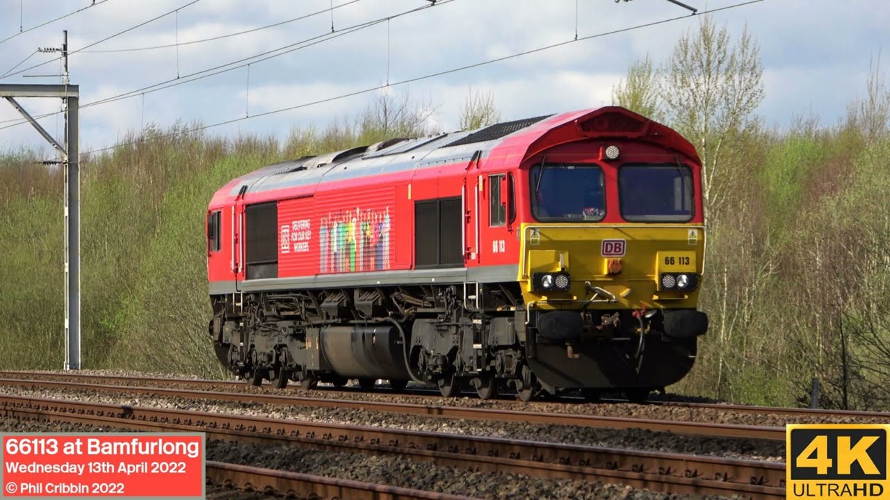 66113 at Bamfurlong - 13th April 2022 - YouTube